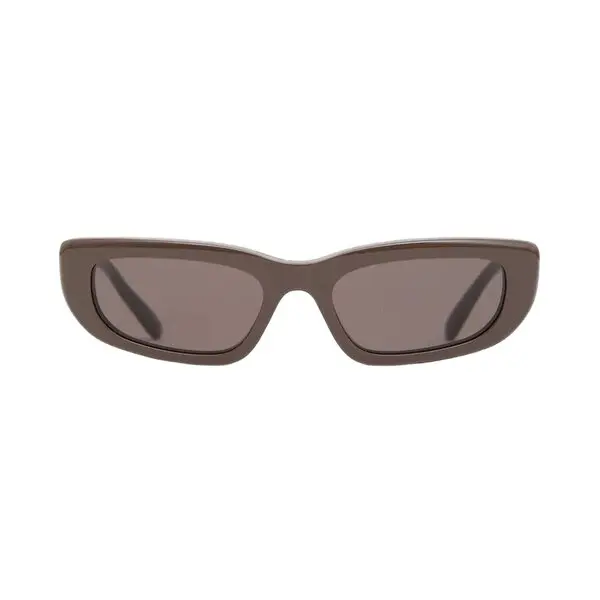 Balenciaga Palma Rectangle Bb0516s Eyewear 'taupe - Tan