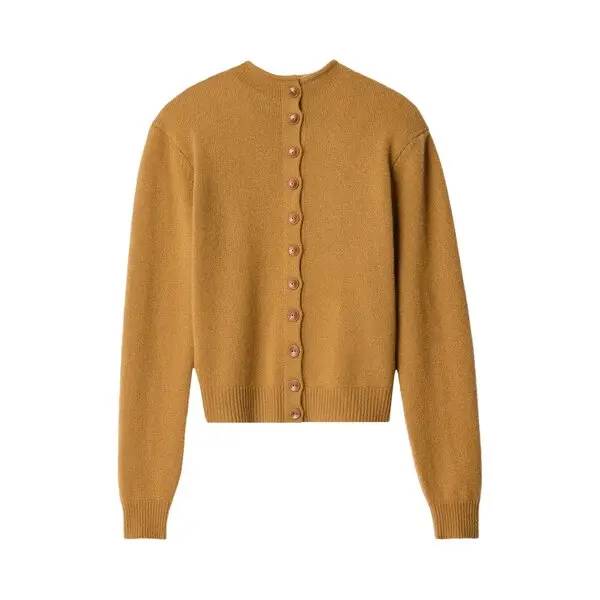 LEMAIRE Reversible Buttoned Sweat 'cumin