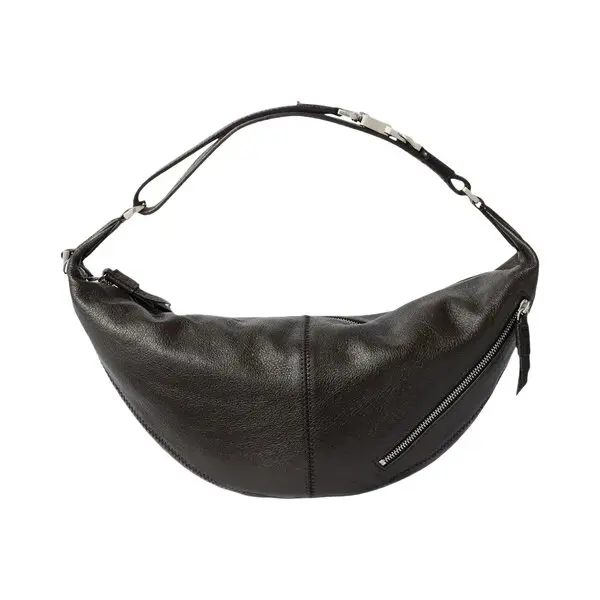 LEMAIRE Mini Quiver Clip Bag 'dark Chocolate