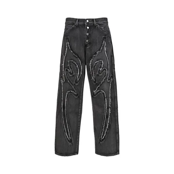 THUG CLUB Tribal Denim Pants