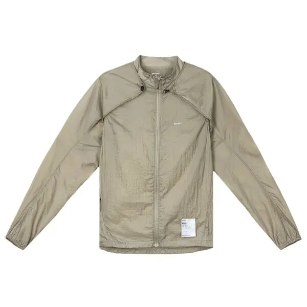 Satisfy Rippy Modular Windbreaker 'aluminium - Tan
