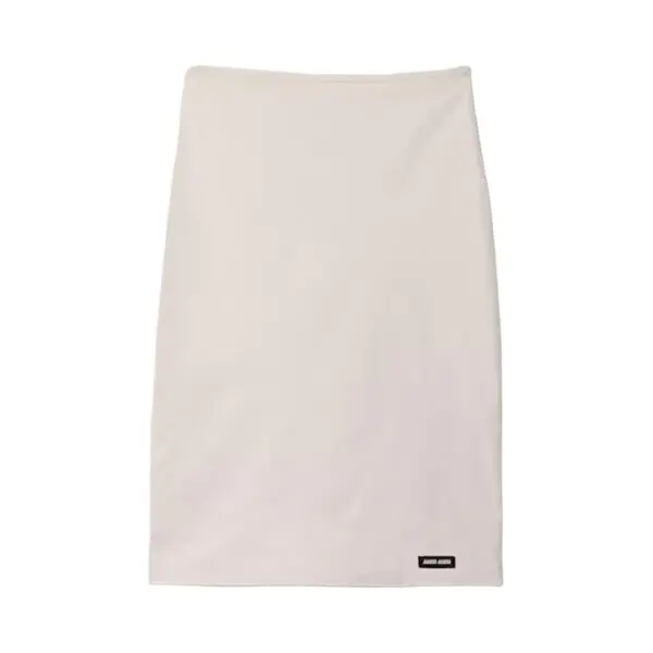 Miu Miu Popeline Stretch Was Gonna 'talco - Tan