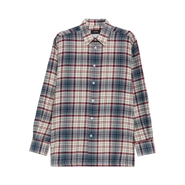 WILLY CHAVARRIA Veterano Shirt 'peacoat/crema/willy - Red