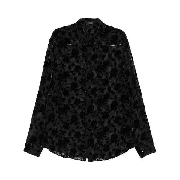 ANN DEMEULEMEESTER Andre Classic Shirt - Black