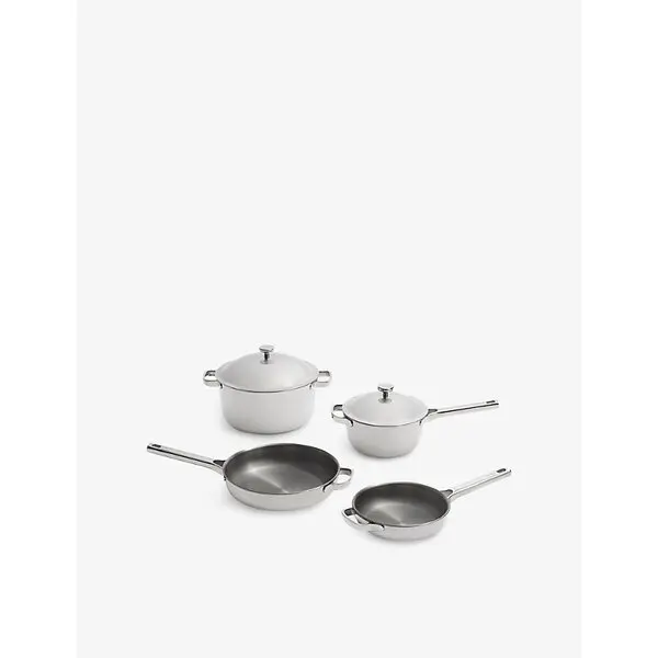 OUR PLACE Titanium Pro Cookware Set - Chrome