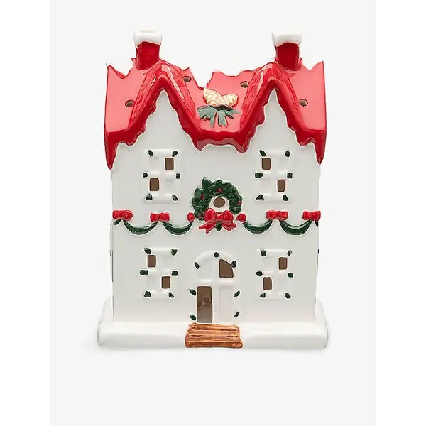 ANNA + NINA Frosted Pines Manor Led Christmas Ornament - Multi