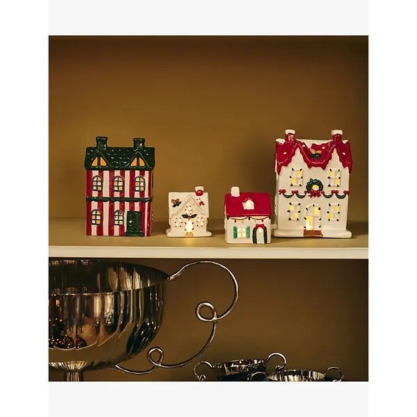 ANNA + NINA Gingerbread Gables Led Christmas Ornament