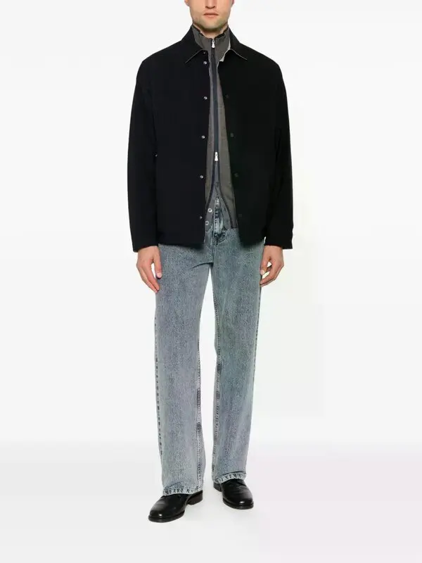 GRAN SASSO Zip-up High-neck Cardigan