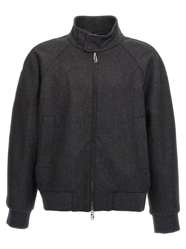 Fendi Cashmere Jacket - Gray