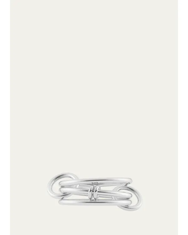 SPINELLI KILCOLLIN Acacia Three-link Ring - Silver