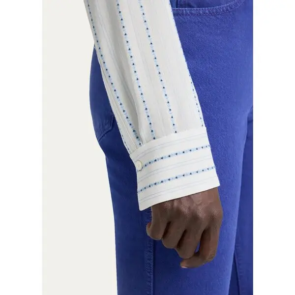 Chloé Striped Silk-blend Shirt