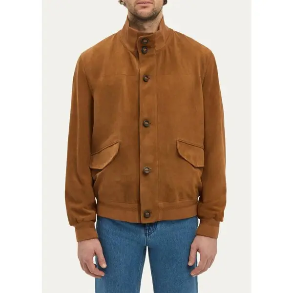 Gabriela Hearst Leroy Suede Jacket