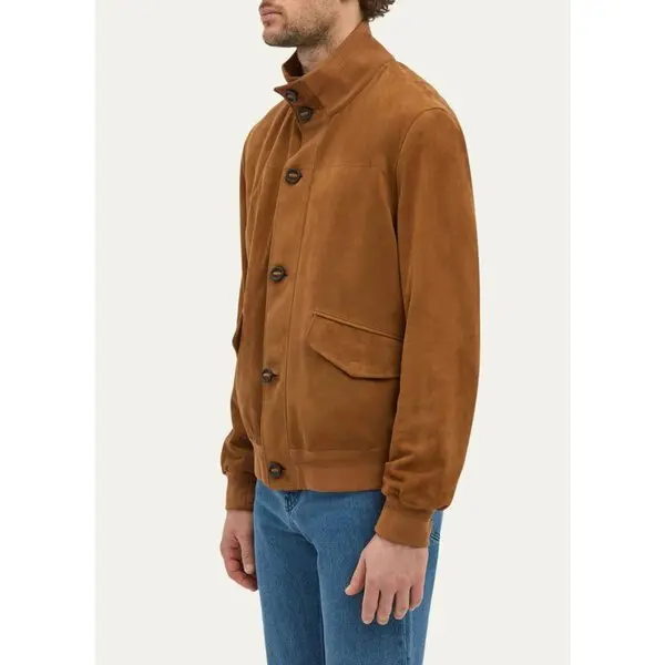 Gabriela Hearst Leroy Suede Jacket