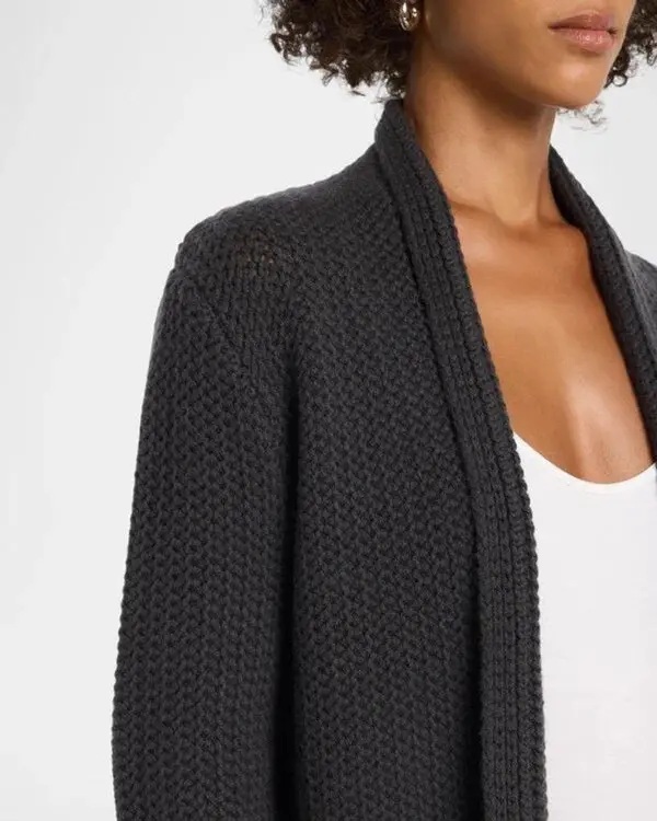 Tse Cashmere Cashmere Open Shawl-collar Cardigan - Bark