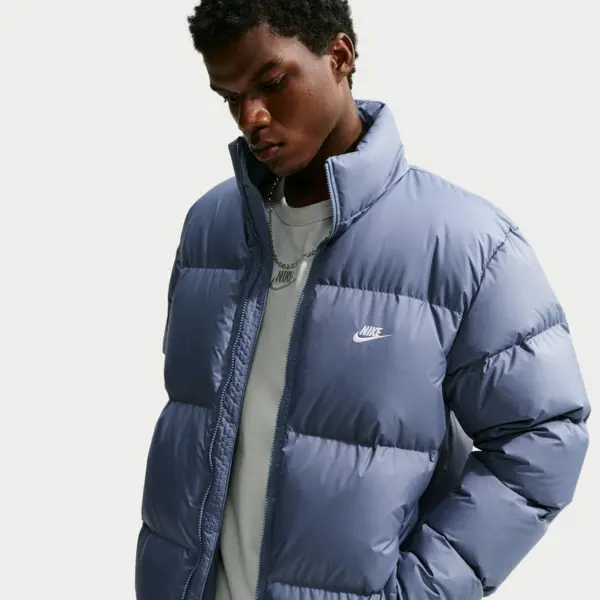 Nike Sportswear Club Therma-fit Down Puffer Jacket - Blue