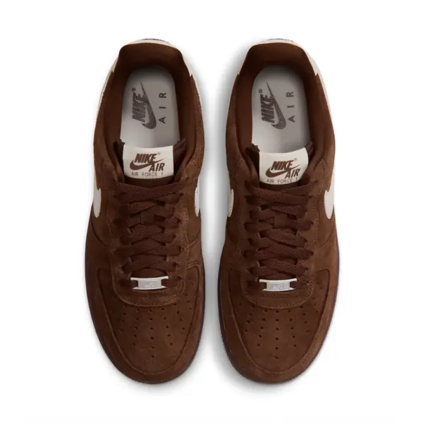 Nike Air Force 1 '07 Suede Shoes - Brown