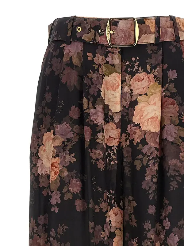 Zimmermann Illustration Tuck' Pants