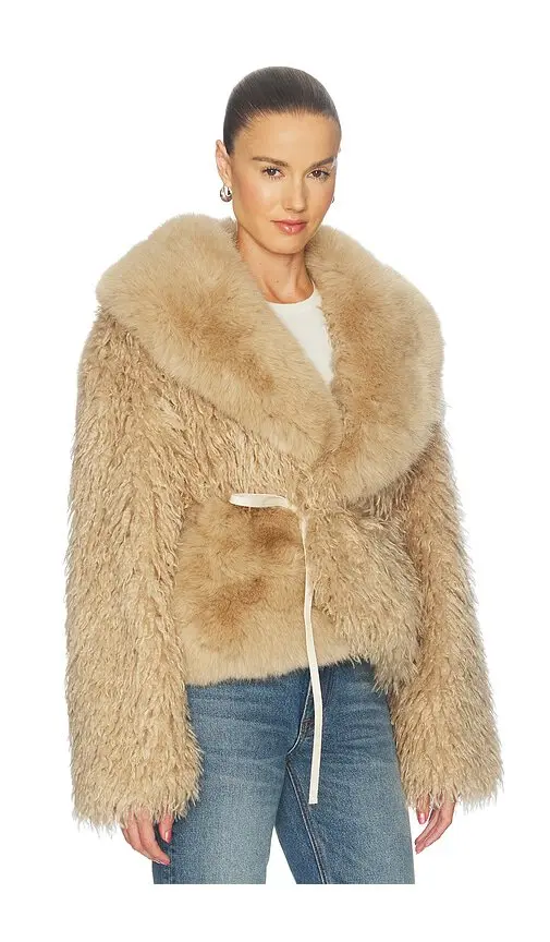 OW Alva Faux Fur Jacket