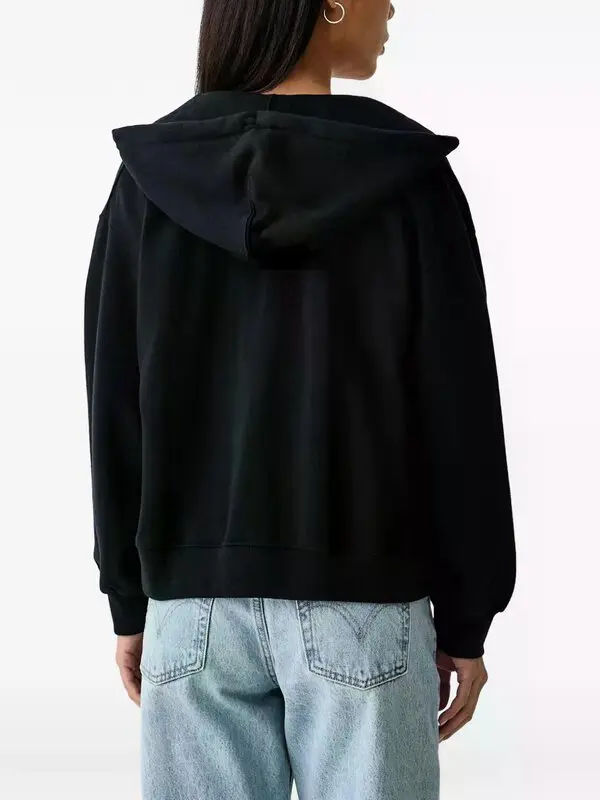 LEVI'S Logo-patch Zip-up Hoodie