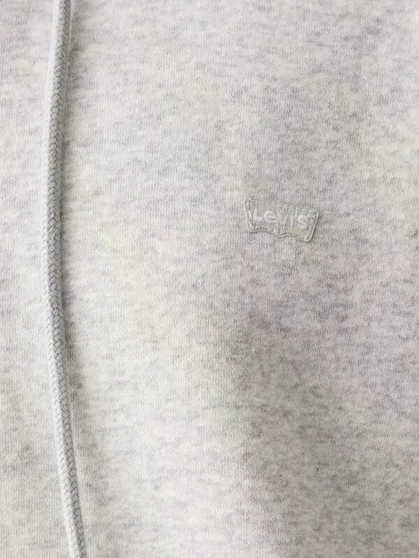 LEVI'S Logo-patch Zip-up Hoodie