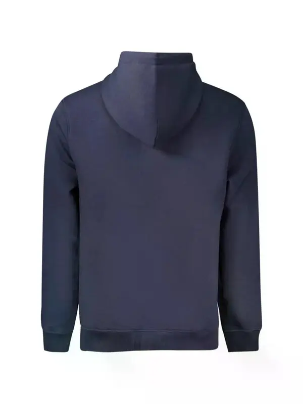 Tommy Hilfiger Logo-patch Drawstring Hoodie - Blue