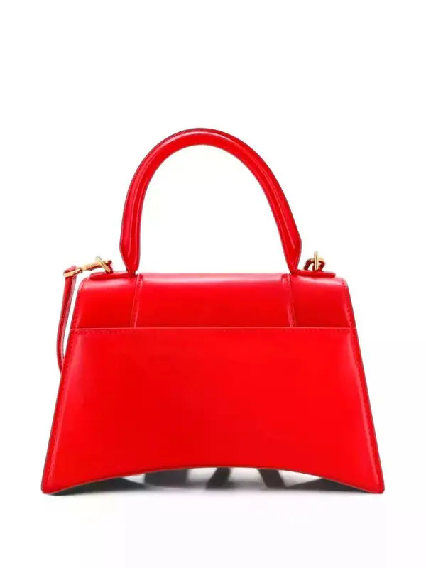 Balenciaga Hourglass Top Handle Bag Leather Small Satchel