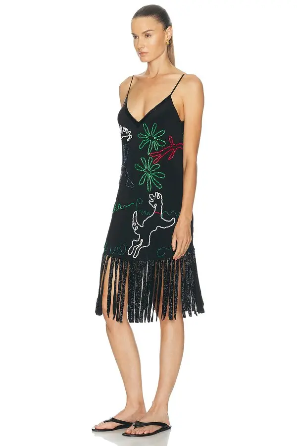 BODE Dream Pony Dress In Black