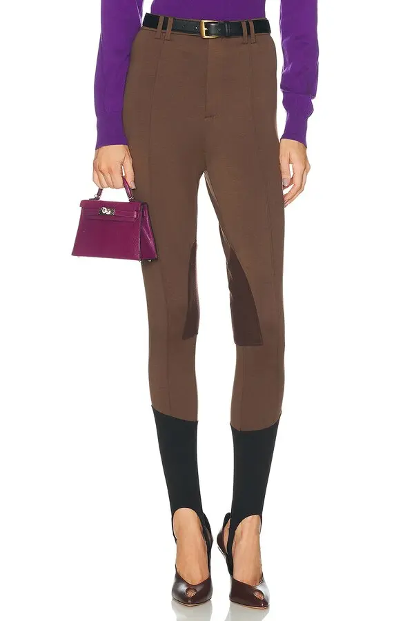 ENTIRE STUDIOS Riding Pant In Brown