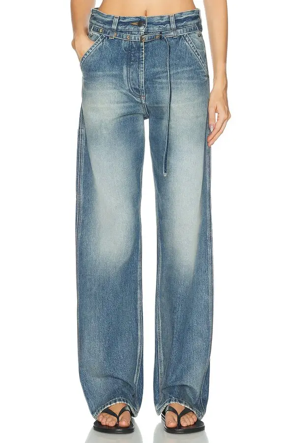 Dries Van Noten Pippaz Straight Leg