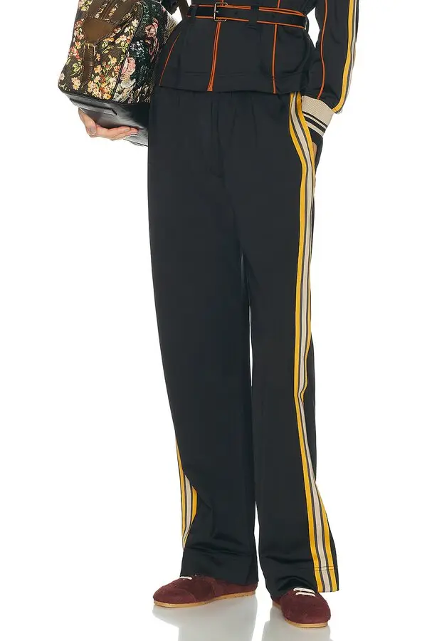 Dries Van Noten Huchsia Tape Pant - Black