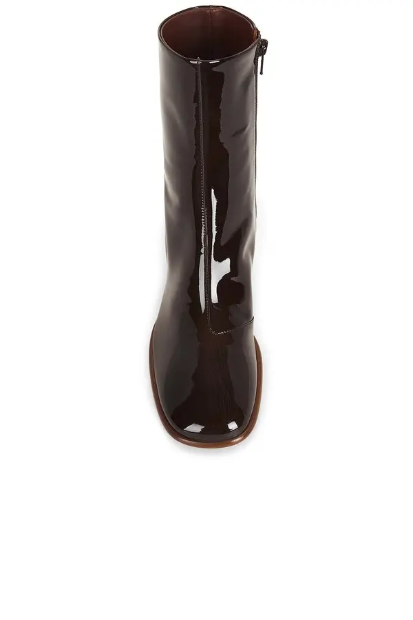 Dries Van Noten Round Toe Boot