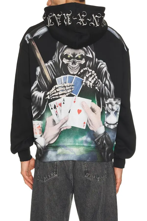 BORN X RAISED Two Pair Hoodie - Black