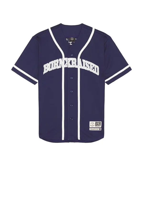 BORN X RAISED Bxr Sport Arch Baseball Jersey