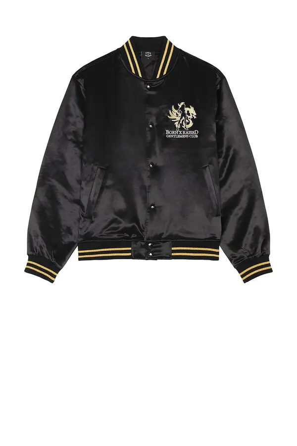 BORN X RAISED Gentlemens Club Souvenir Jacket