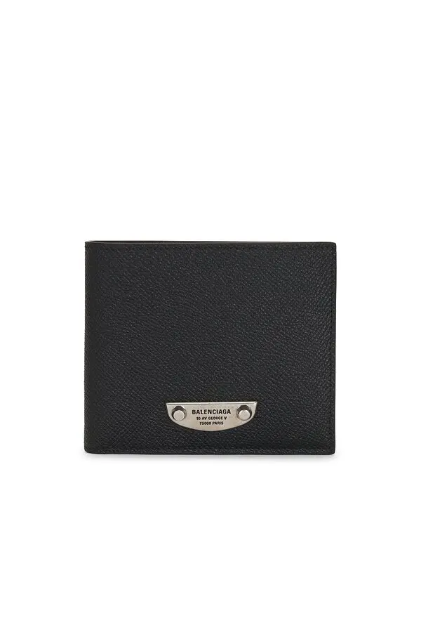 Balenciaga Le City Square Wallet - Black