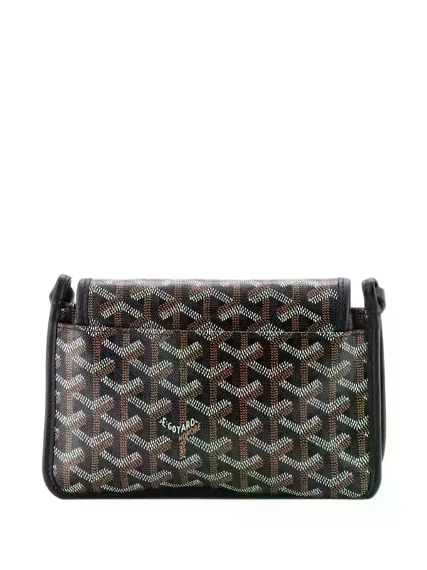 Goyard Plumet Clutch Wallet Coated Canvas Crossbody Bag