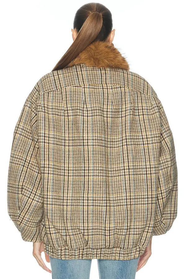 Ronny Kobo Savannah Jacket In Beige