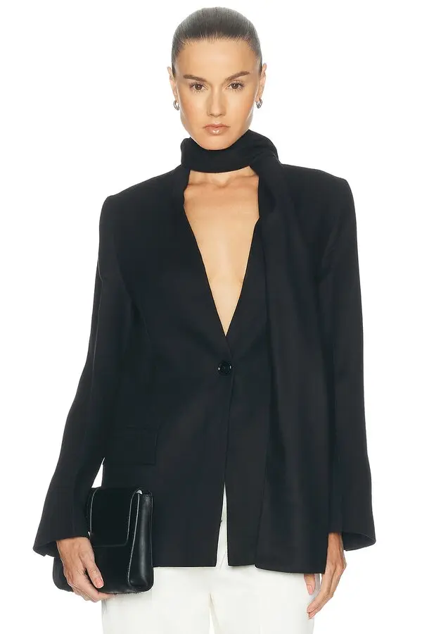 TOTEME Scarf Lapel Blazer