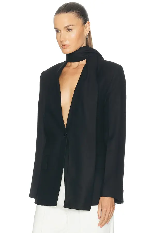 TOTEME Scarf Lapel Blazer
