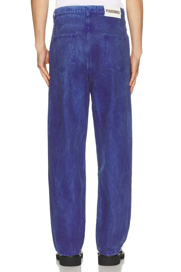 PLEASURES Spray Formula Baggy Jeans