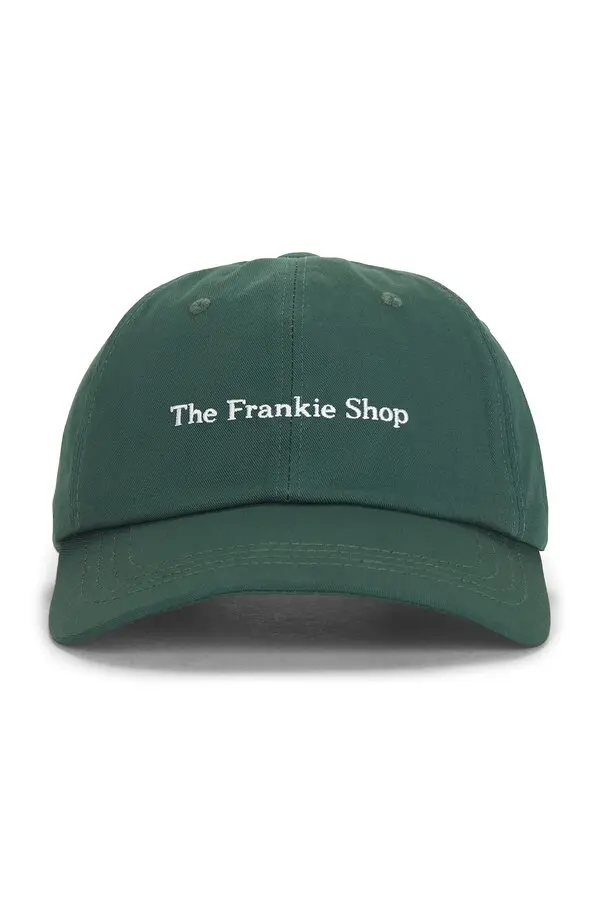 THE FRANKIE SHOP Frankie Baseball Cap In Green