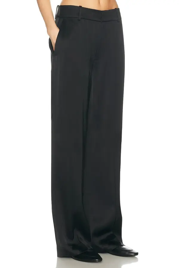 HELSA Gabe Trouser In Double Face Satin