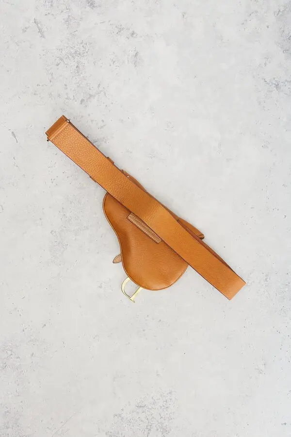 Dior Vintage Saddle Belt Bag