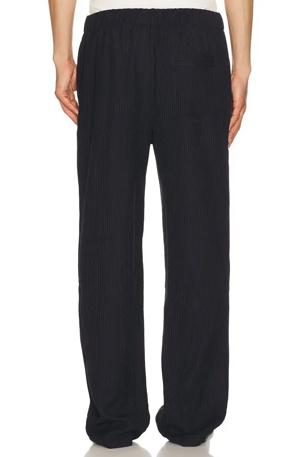 Frescobol Carioca Luan Wood Knitted Relaxed Trouser