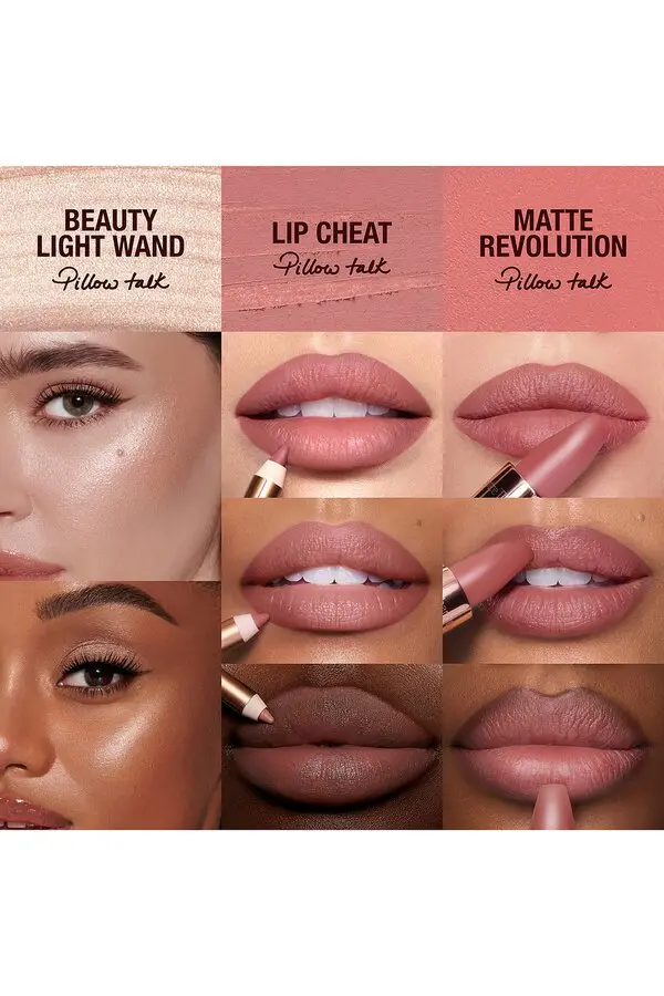 Charlotte Tilbury Pillow Talk Iconic Lip + Cheek Kit