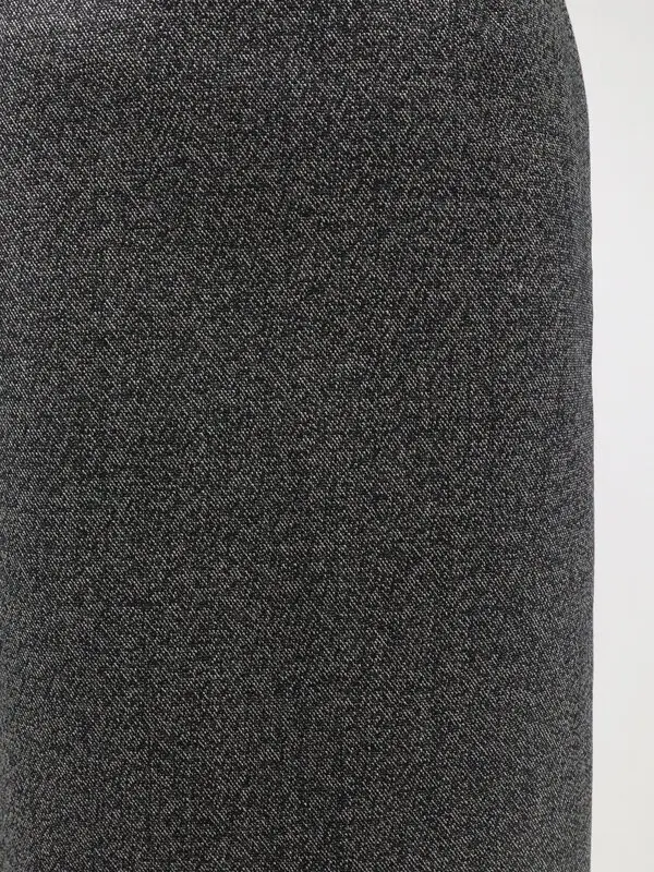 R2W Tweed Wool Midi Skirt