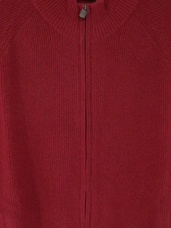 BRAMANI CASHMERE Cashmere Zipup Cardigan