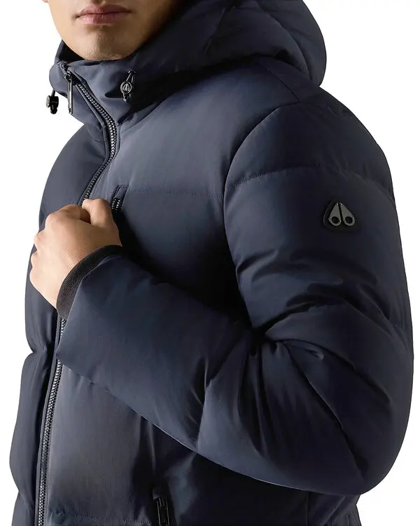 Moose Knuckles Soho 3q Down Jacket - Navy