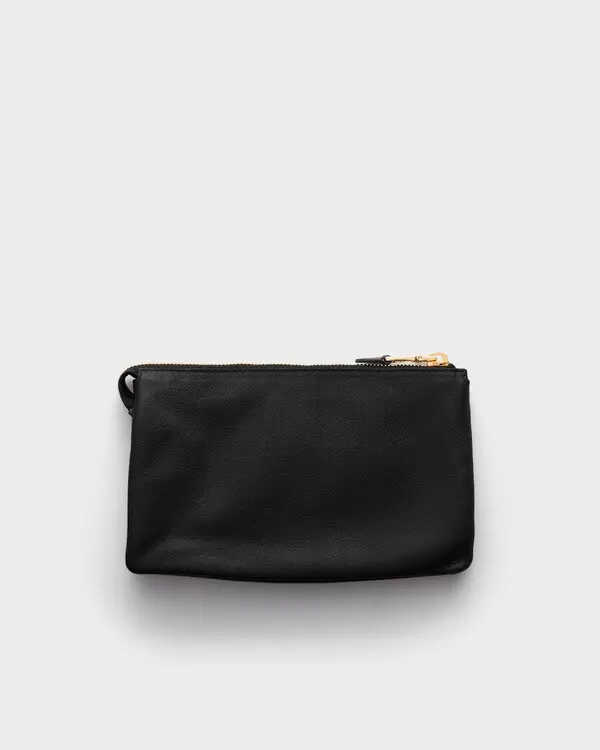 Prada Leather Zipper Pouch