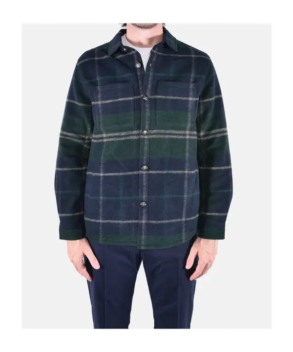 Barbour Woodlane Tartan Check Shirt Jacket